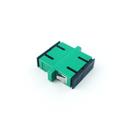 中国 SC APCダストプローフデュプレックスカップラー 2ポートグリーン光ファイバーアクティブ接続 販売のため