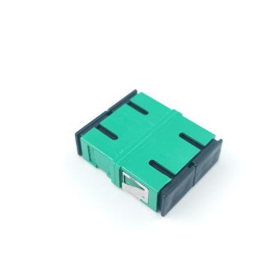 Cina 5 PBT Coupler duplex antipolvere senza orecchie SC Adapter a fibra ottica con APC in vendita