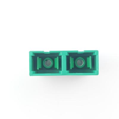 Cina 5 PBT Coupler duplex antipolvere senza orecchie SC Adapter a fibra ottica con APC in vendita