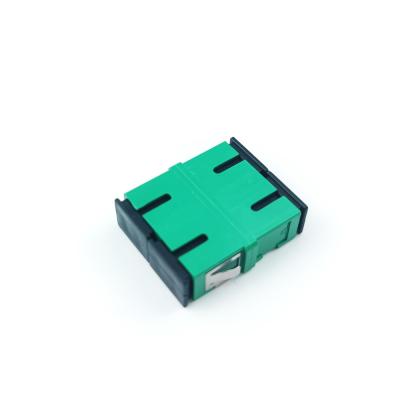 Cina 5 PBT Coupler duplex antipolvere senza orecchie SC Adapter a fibra ottica con APC in vendita