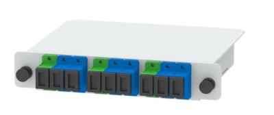 China FTTX PLC Splitter Insertion Type 1x2 1x4 1x8 1x16 1x32 1x64 met SC/UPC 5 Te koop