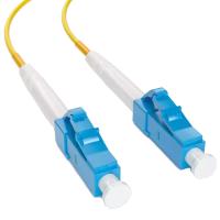 China LC UPC Fiber Optic Patchcord Low Insertion Loss 0.25dB Custom Length for sale