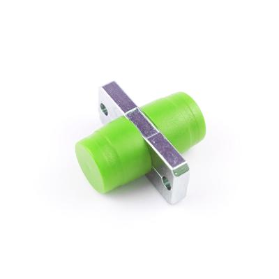 Cina FTTH Simplex APC FC Adapter in fibra ottica con colore verde e caratteristica rettangolare in vendita