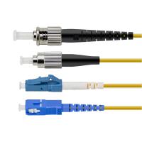 China LC UPC Fiber Optic Patchcord Low Insertion Loss 0.25dB Custom Length for sale