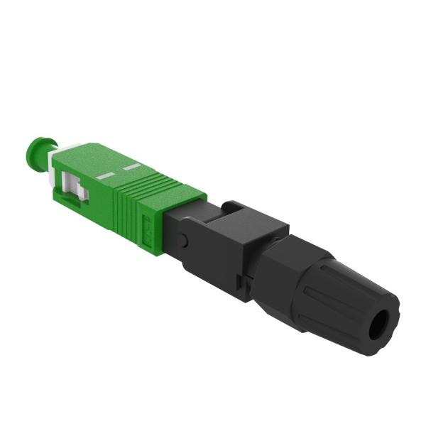 Quality Simplex SC Fiber Optic Fast Connector UPC Polished for FTTH Field Assembly in for sale
