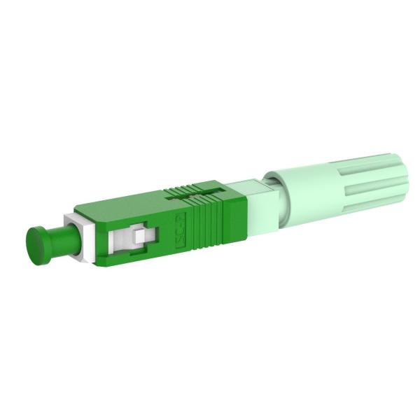 Quality Network Simplex SC Fiber Optic Fast Connector with UPC Polished Drop Cable -40- for sale