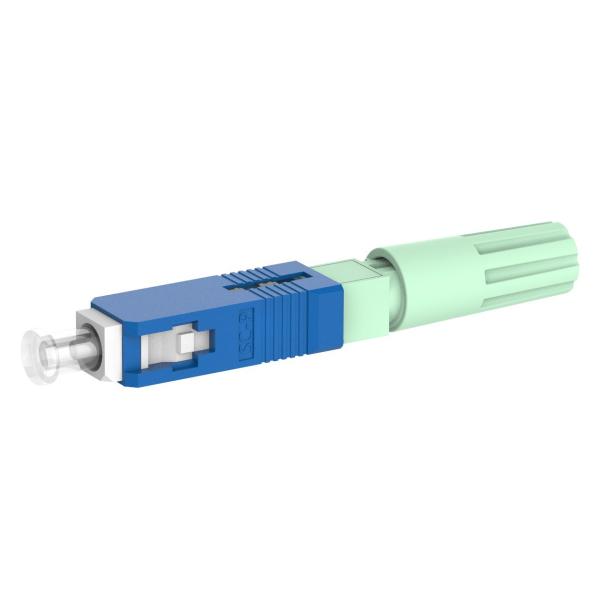 Quality Network Simplex SC Fiber Optic Fast Connector with UPC Polished Drop Cable -40- for sale