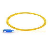 China SC UPC Optic Fiber Pigtail Patchcord Customizable Length 0.9mm 3.0mm Low Insertion Loss for sale