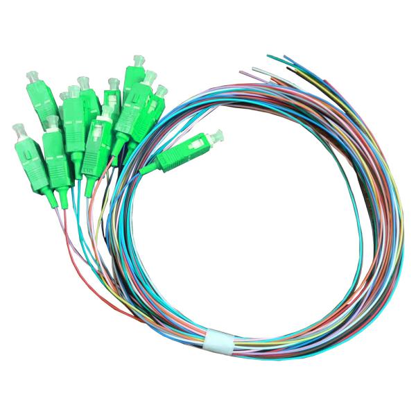 Quality Customizable Length SCAPC Optic Fiber Pigtail with 5 Years Guarantee for sale