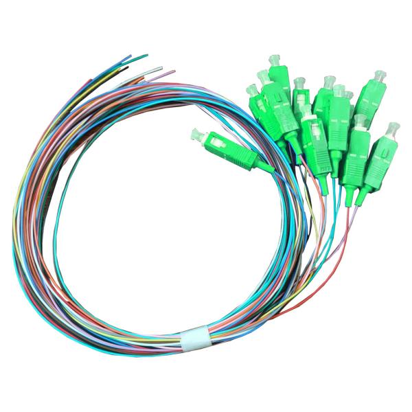 Quality Customizable Length SCAPC Optic Fiber Pigtail with 5 Years Guarantee for sale
