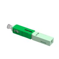 China Simplex SC APC Fiber Optic Fast Connector 2x3mm Drop Cable Field Assembly for sale