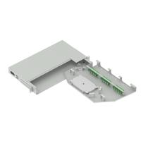 China 24 Cores LC APC 19 Inch Swing Patch Panel Sub Optic Distribution Frame 44x482x280mm Gray for sale