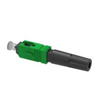 China SC APC Simplex Fiber Optic Fast Connector Drop Cable Field Assembly 2x3mm for sale