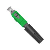 China SC APC Simplex Fiber Optic Fast Connector Drop Cable Field Assembly 2x3mm for sale