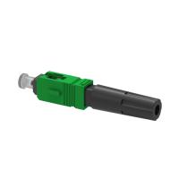 China SC APC Simplex Fiber Optic Fast Connector Drop Cable Field Assembly 2x3mm for sale