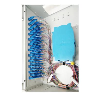 Cina SC FC LC Connectors 96 Ports FTTH Fiber Optic Distribution Box per la terminazione del metallo FTTX in vendita