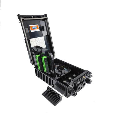 China 16 Cores Splitters Optic Terminal Fiber Distribution Box for Network Wall/Pole Mount for sale