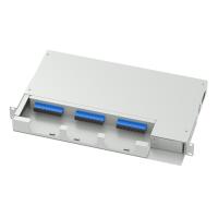 China Sub Optic Distribution Frame 24 Cores Swing Patch Panel for Network FTTH Data Centers for sale
