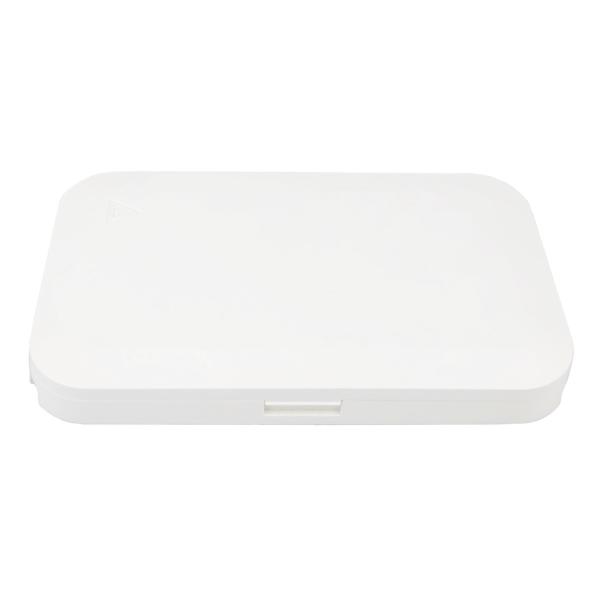 Quality FTTH Network Indoor White 1 Core Plastic Fiber Optic Faceplate Socket Panel SC Connector Type 5 for sale