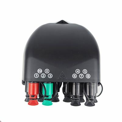Cina 8 Core Outdoor FTTH Pre-Connectorized Fiber Optic Distribution Box per Splitter in vendita