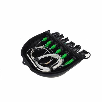 Cina 8 Core Outdoor FTTH Pre-Connectorized Fiber Optic Distribution Box per Splitter in vendita