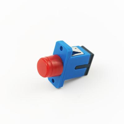 China FTTH Hybrid Optic Fiber Adapters Couplers with Zirconia Sleeve and SC FC Connectors for sale