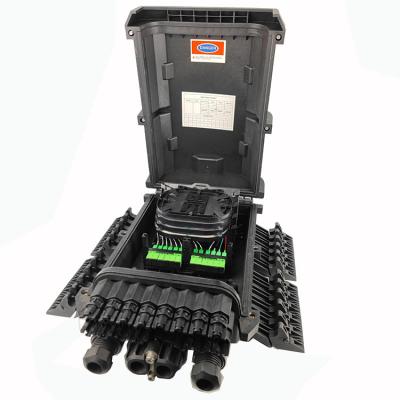 China 16 Dropcable Ports Fiber Optic Distribution Box IP68 FTTH SC Connector Network FTTX Splitter for sale