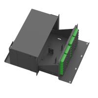 China High Density 144 Core Fiber Patch Panel ODF Sub Optic Distribution Frame 19 Inch Rack Mount for sale
