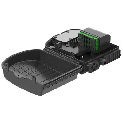 China 5 16 Port Outdoor FTTH Fiber Optic Terminal Box for Wired LAN Network 24 Core Capacity for sale