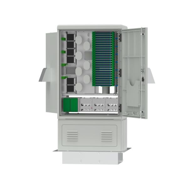 Quality FTTX SMC Optical Fiber Distribution Cabinets 576 Cores for Customer Requirements for sale