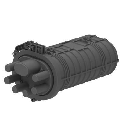 China 3- Black 288 Cores Fiber Optic Splice Closure Cable Joint Box for Network FTTH Networks for sale