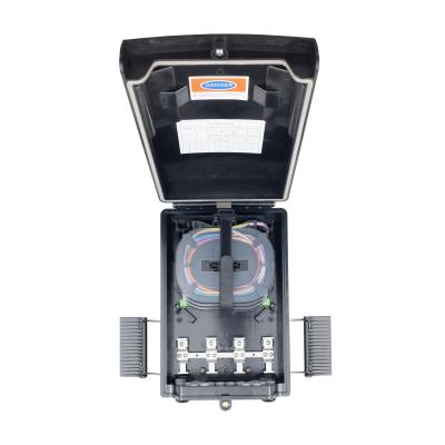 China SC Connector Fiber Optic Termination Box for Outdoor IP65 Wall Pole Mount Access for sale