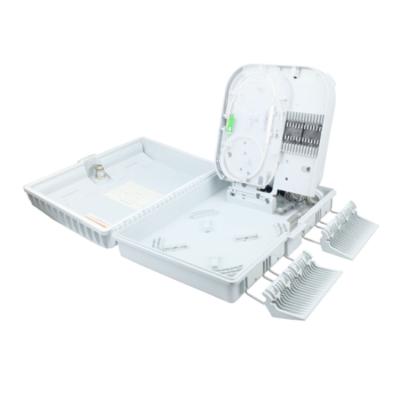 China 16 Ports SC Connector Fiber Optic Termination Box for FTTH Outdoor Network Distribution for sale