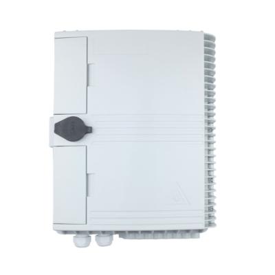 China 16 Ports SC Connector Fiber Optic Termination Box for FTTH Outdoor Network Distribution for sale