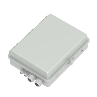 Cina Casella di distribuzione in fibra ottica a 4 porte grigia IP65 impermeabile per esterni nel modello di rete in vendita