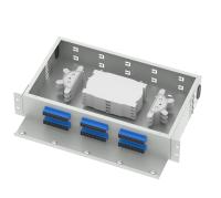 China 48 Ports SC UPC Optical Distribution Frame 19 Inch 88x482x270mm Patch Panel for FTTX ODN Network for sale