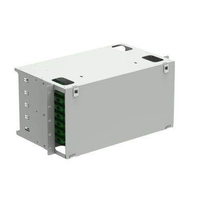 China 96 Ports SC Type Optical Fiber Distribution Patch Panel for ODN Network Data Center for sale