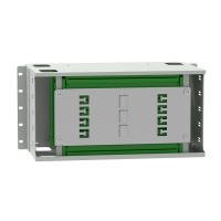 China 96 Ports LC Fiber Patch Panel 19 Inch Rack Mount ODF for FTTH Data Center Distribution for sale