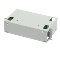 China E2000 48 Port Fiber Optic Patch Panel 122x482x255mm 19 Inch Rack Mount ODF for sale