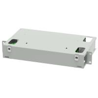 China 24 Port Fiber Optic Distribution Patch Panel E2000 19 Inch Rack Mount 70x482x255mm for sale