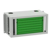China 96 Ports Fiber Optic Distribution Patch Panel 19 Inch Rack Mount ODF 266mm Height for sale