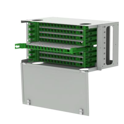 China Data Center Fiber Optic Equipment 96 Port SC Type Optical Fiber Distribution Patchpanel 5 for sale