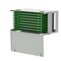 China 96 Port SC Fiber Optic Distribution Patch Panel 19 Inch Rack Mount 266mm Height for sale
