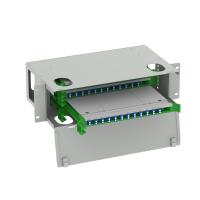 China 48 Ports LC Fiber Optic Patch Panel Sub Optic Distribution Frame 19 Inch Rack Mount 122x482x255mm for sale