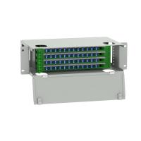 China 48 Ports LC Fiber Optic Patch Panel Sub Optic Distribution Frame 19 Inch Rack Mount 122x482x255mm for sale