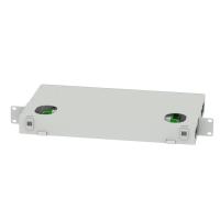 China 12 Port Fiber Optic Distribution Patch Panel 19 Inch 1U Rack Mount FSP-S6 Series for sale