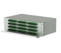 China 96 Ports SC Type Fiber Optic Distribution Patch Panel 19 Inch Rack Mount ODF for sale