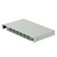 China FTTX Sub Optic Distribution Frame Fiber Optic Patchpanel 48 Ports LC Type 19 Inch Rack Mount for sale