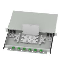 China FTTX Sub Optic Distribution Frame Fiber Optic Patchpanel 48 Ports LC Type 19 Inch Rack Mount for sale