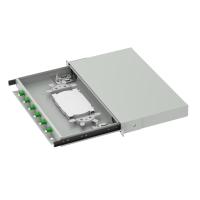 China FTTX Sub Optic Distribution Frame Fiber Optic Patchpanel 48 Ports LC Type 19 Inch Rack Mount for sale